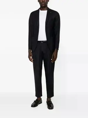 Tagliatore Notched-lapel Patch-pocket Blazer
