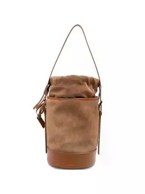 Fabiana Filippi Drawstring Bucket Bag - Brown