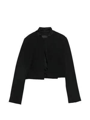 Max Mara Tesoro Jacket With Satin Trim