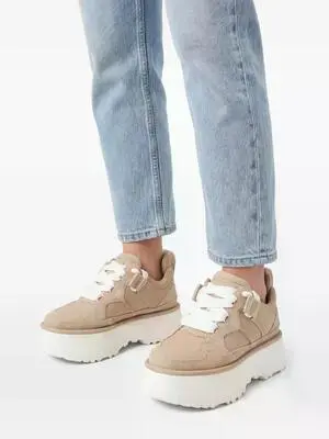 UGG Astromel Lace-up Platform Sneakers - Neutrals