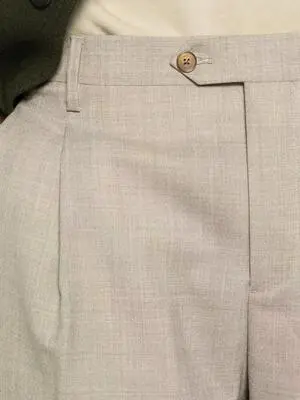 BRIGLIA 1949 Arnos Pleated Trousers - Neutrals