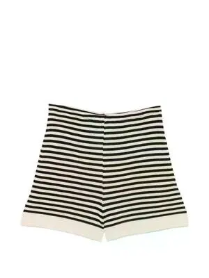 Gianfranco Ferre Striped Cotton Shorts