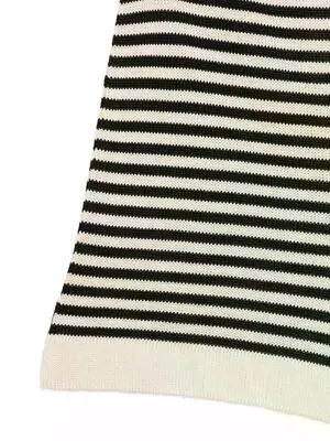 Gianfranco Ferre Striped Cotton Shorts