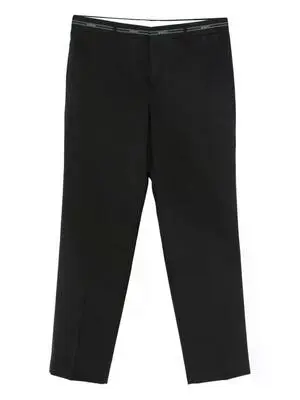 Gucci Logo-waistband Trousers - Grey