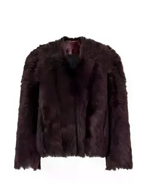 Chloé Shearling Jacket - Purple
