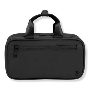 Joan & David Sport Nylon Double Handle Hanging Toiletry Case - Black
