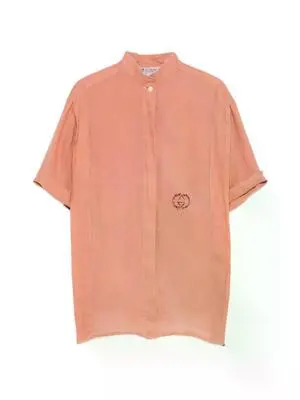 Gucci 1970s Embroidered Shirt