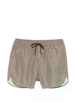 Peserico Patterned Swim Shorts