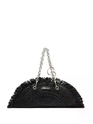 Blumarine Chain-link Fringe Shoulder Bag