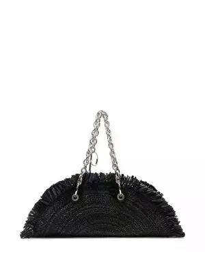 Blumarine Chain-link Fringe Shoulder Bag