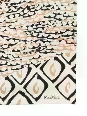 Max Mara Patchwork-print Scarf