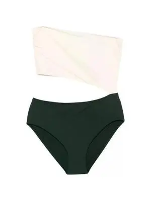 ERES One-shoulder Color-block Swimsuit
