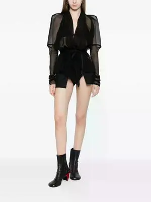 Rick Owens Tie-waist Jacket