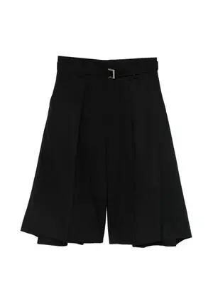 Sacai Belted Tailored Shorts