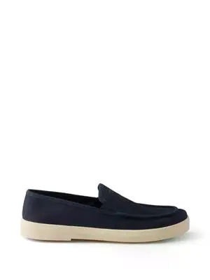 Prada Fabric Loafers - Blue