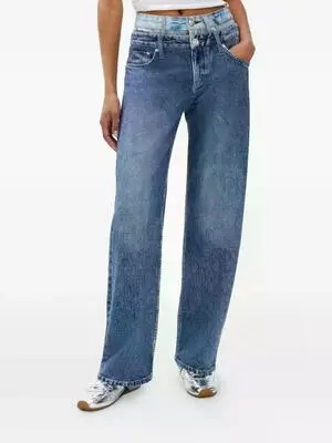 Rag & Bone Miramar Logan Denim Jeans - Blue