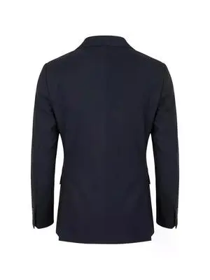 TOMBOLINI Notched Lapel Blazer - Blue