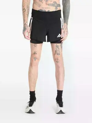Adidas Adizero Stripe-detail Shorts