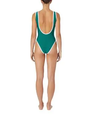 Casablanca Monogram One-piece Swimsuit