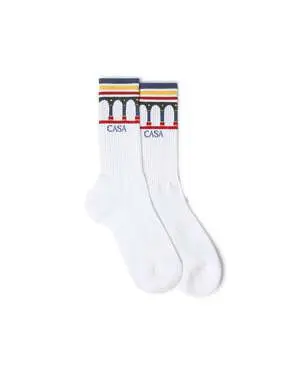 Casablanca Colour Block Arches Socks - Multicolor