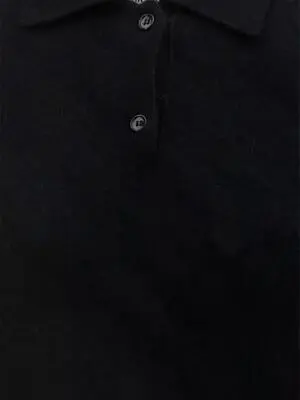 ALLUDE Cashmere Polo Top
