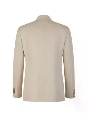 LARDINI Buttoned Single-breasted Blazer - Neutrals
