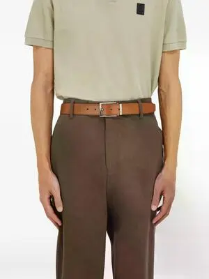 FERRAGAMO Reversible Gancini Belt - Brown