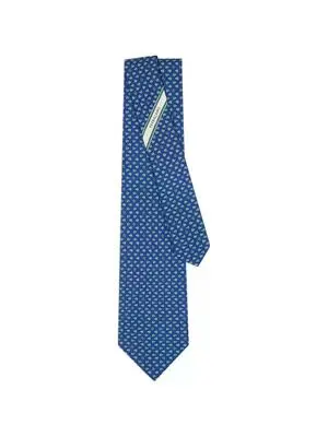 FERRAGAMO Mail Print Silk Tie