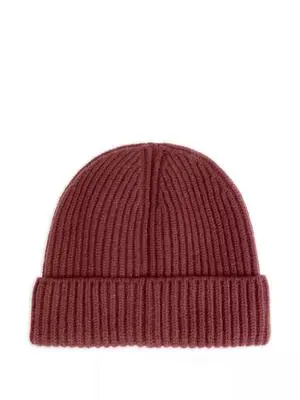 FERRAGAMO Knitted Beanie - Red