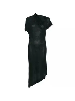 VIVIENNE WESTWOOD 2019 Asymmetric Midi Dress - Green
