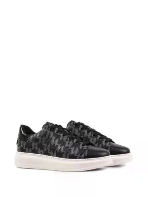 Karl Lagerfeld Patterned Platform Sneakers