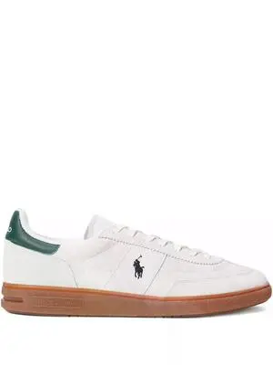 Polo Ralph Lauren Bedford Suede Sneakers - White