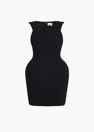 Khaite Sleeveless Peplum Dress