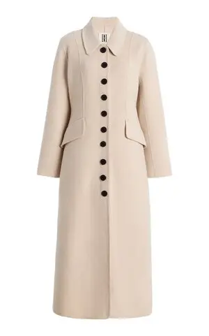 Women's Single Breasted Wool Coats