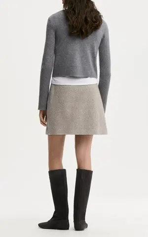 BY MALENE BIRGER Lima Virgin-wool Mini Skirt