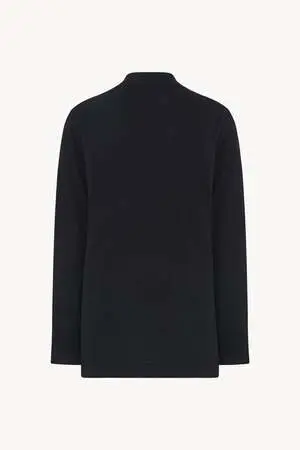 THE ROW Niosa Long-sleeve Top - Black