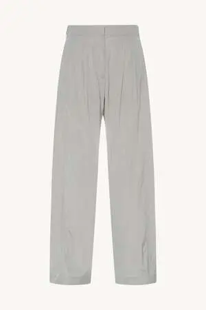 THE ROW Iven Pant - Smoke Grey