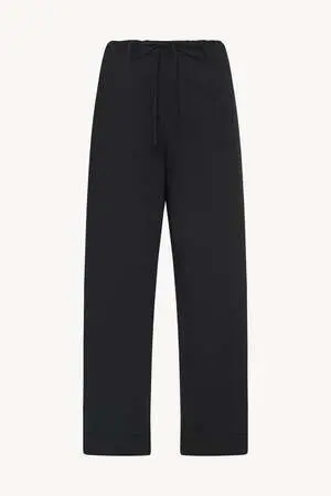 THE ROW Delano Pant - Black
