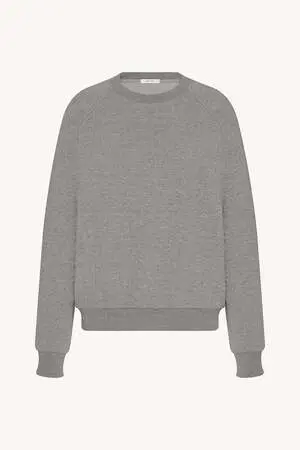 THE ROW Eulalia Sweatshirt - Grey Melange