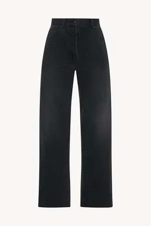 THE ROW Finbar Wide-leg Jeans - Black