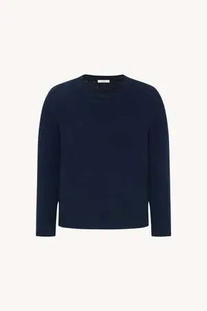 THE ROW Noler Sweater - Dark Navy