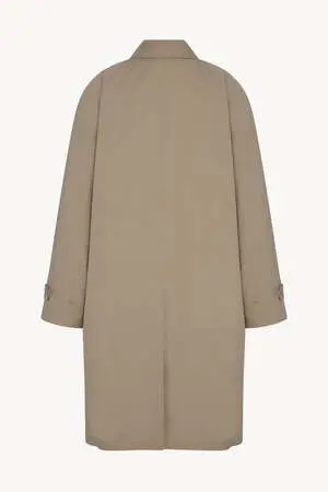 THE ROW Dayton Relaxed Wool Gabardine Coat