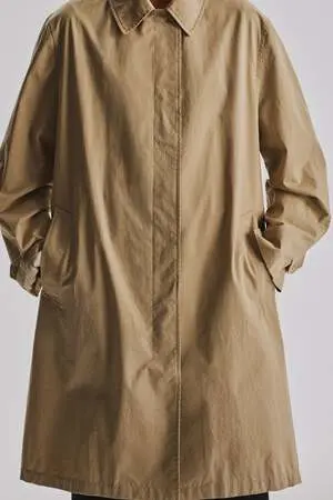 THE ROW Dayton Relaxed Wool Gabardine Coat