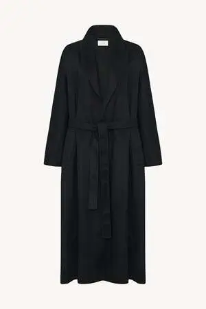 THE ROW Kosmo Coat - Black