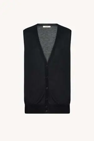 THE ROW Neel Vest - Black