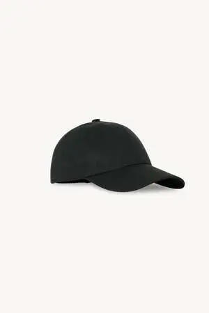 THE ROW Caspian Baseball Hat - Black