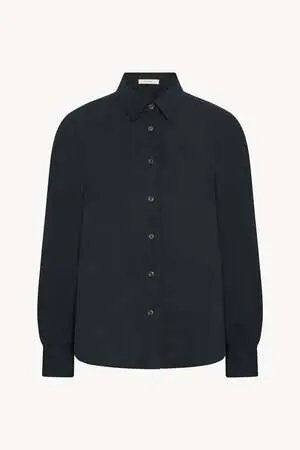 THE ROW Sadie Shirt - Black