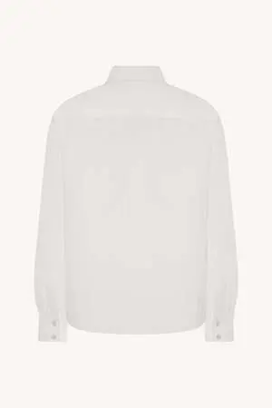 THE ROW Sadie Shirt - White