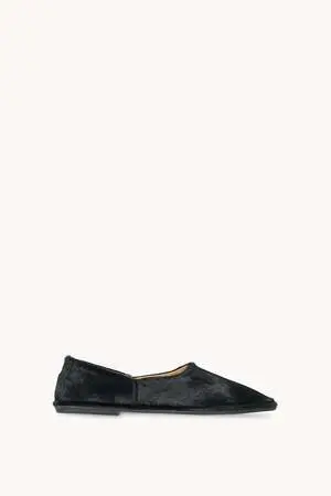 THE ROW Canal Slip-on Shoe - Black
