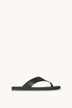 THE ROW Dune Classic Ginza Sandal - Black